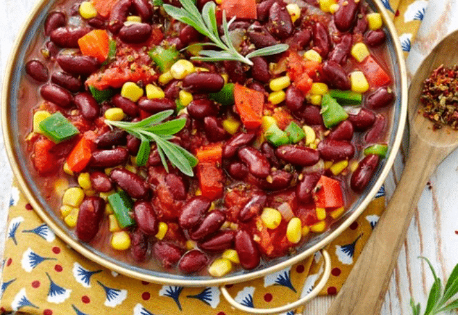 Recette de Chili SIN carne - Fourchette & Nutrition